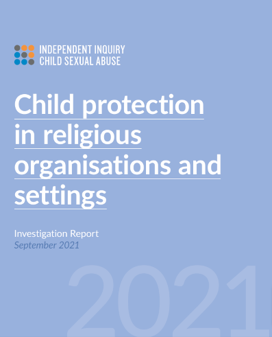 Child protection in religious organisations and settings Investigation ...