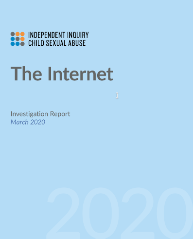 The Internet Investigation Report | IICSA Independent Inquiry into ...