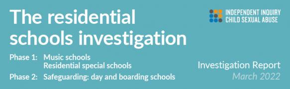 Investigation reports | IICSA Independent Inquiry into Child Sexual Abuse